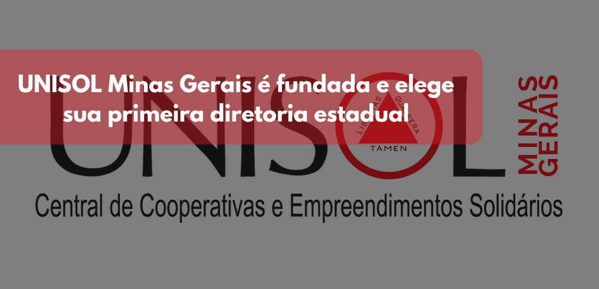 UNISOL Minas Gerais é fundada e elege sua primeira diretoria estadual ...